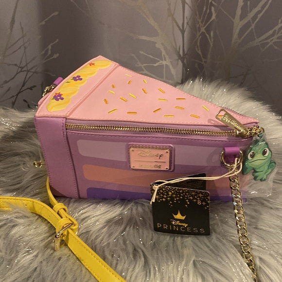 Loungefly | Bags | Bnwt Loungefly Tangled Princess Rapunzel Purple Bow ...